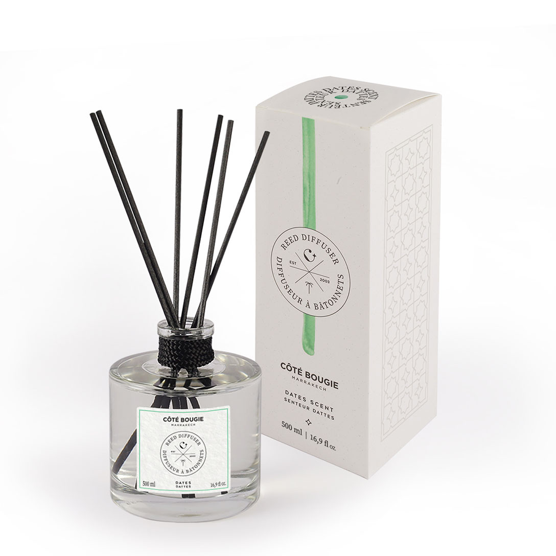 Diffuseur Bâtonnet Dattes - Côté Bougie